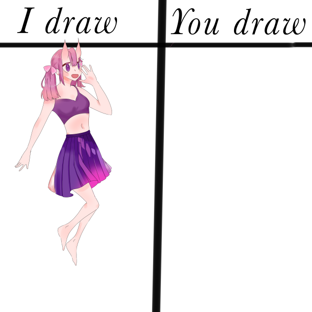 I draw you draw - ibisPaint