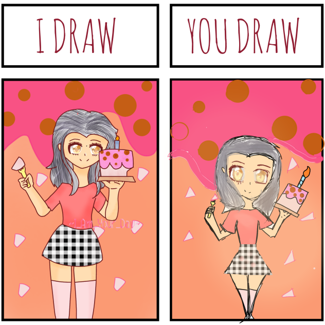 I draw you draw teehee - ibisPaint