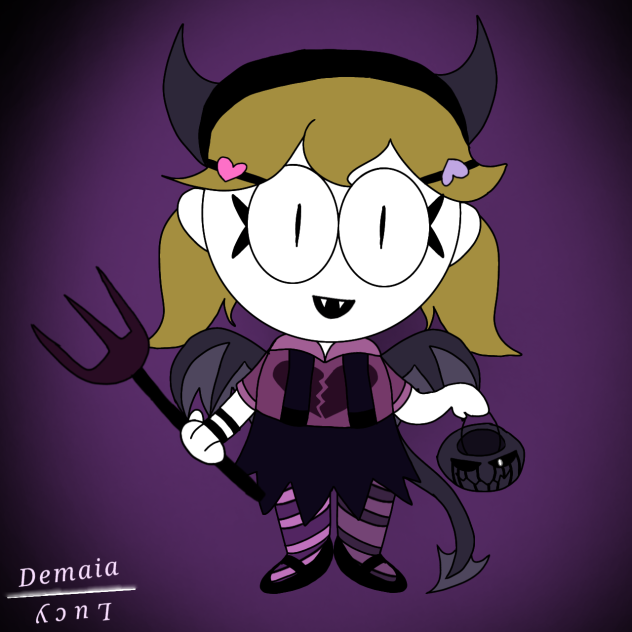 Demaia_Lucy (Spooky Month OC) - ibisPaint