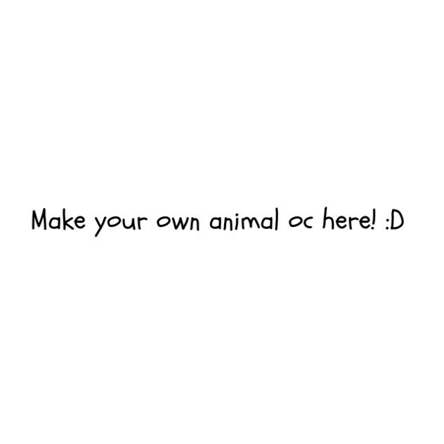Make Your Own Animal Oc! - ibisPaint