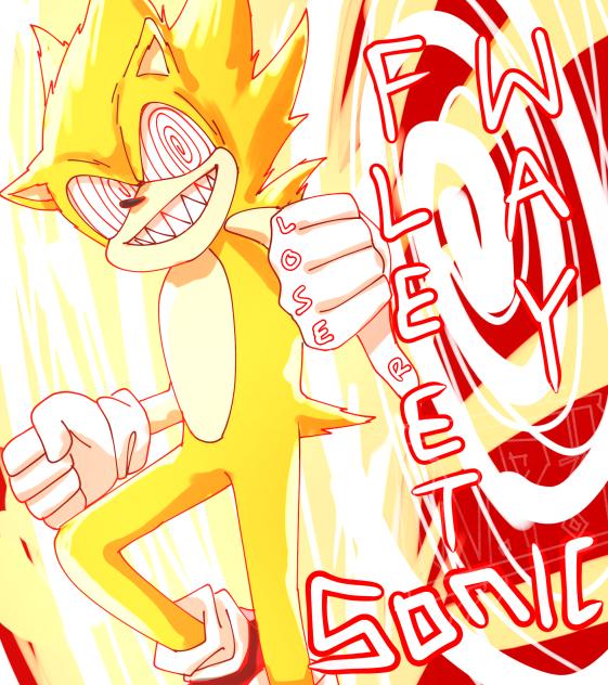 Fleetway Sonic - ibisPaint
