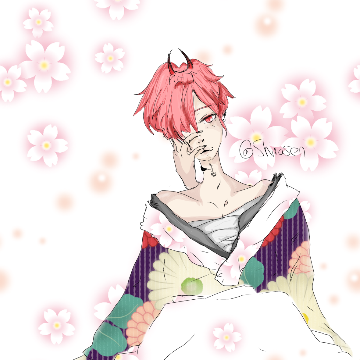 Akai ona - ibisPaint