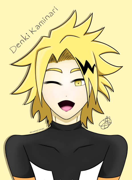 Denki Kaminari Drawing - ibisPaint