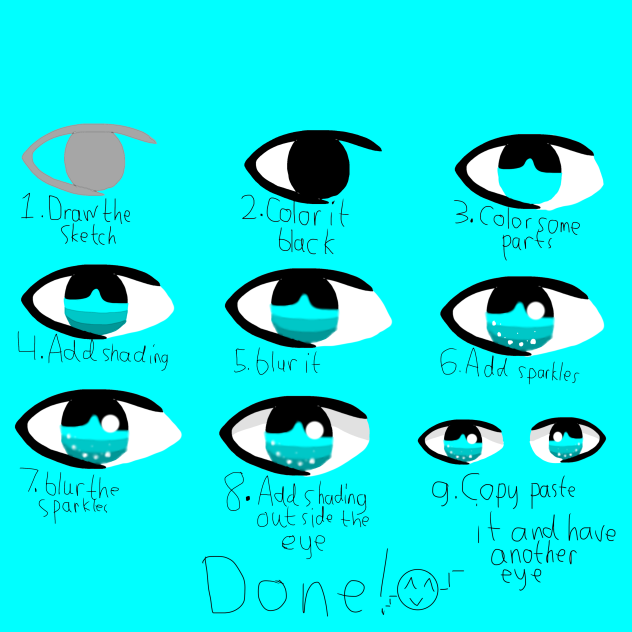 Eye tutorial - ibisPaint