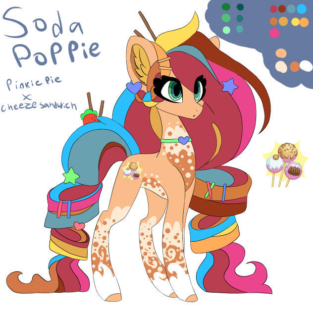 Soda pop pie ship child - ibisPaint