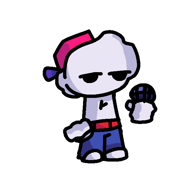 fnf bf poses (his name is daniel) - ibisPaint