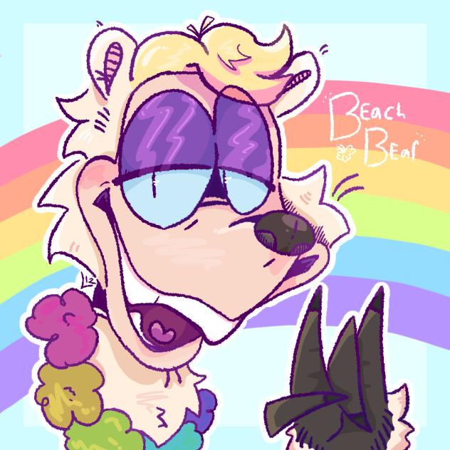 beach bear ^^ - ibisPaint