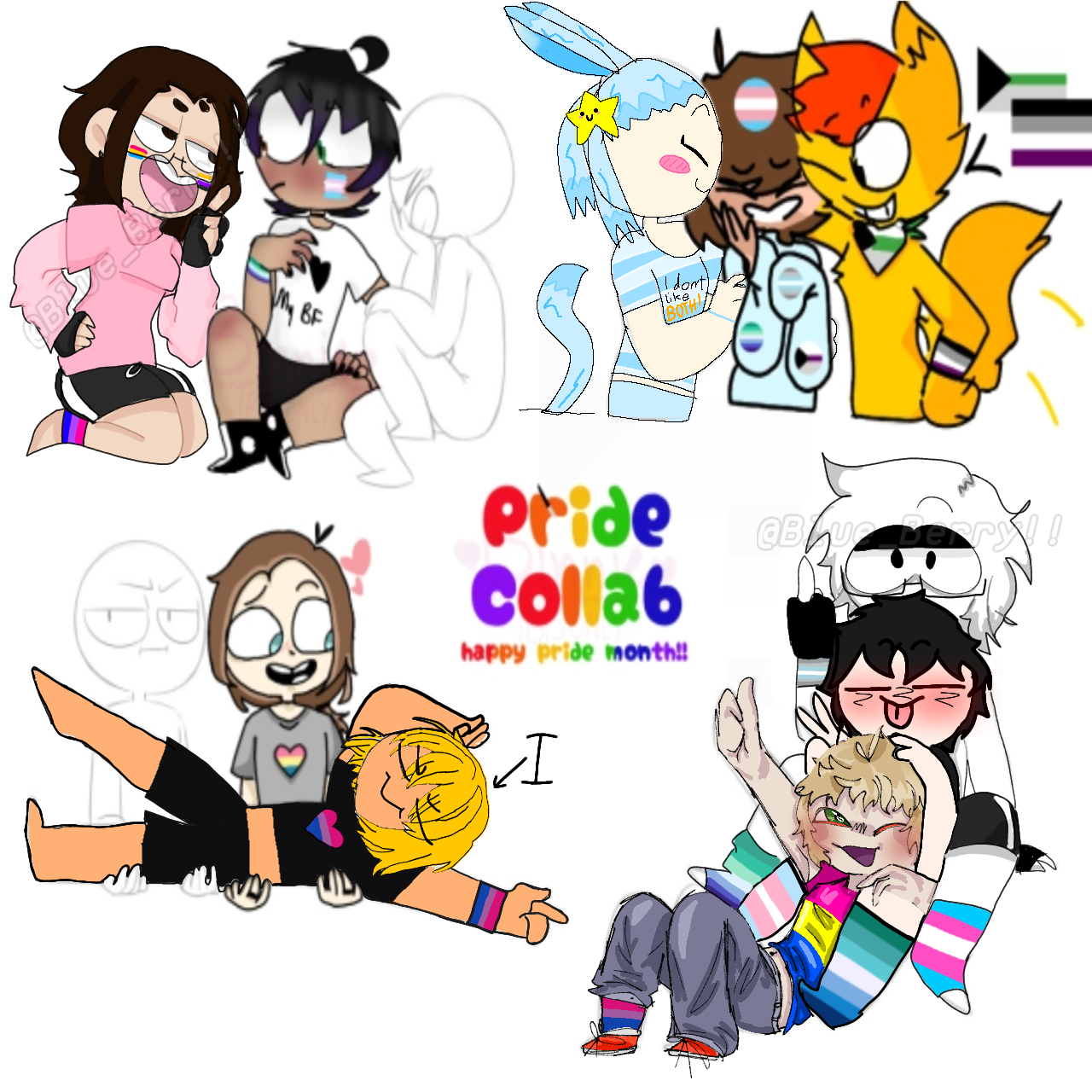 collab with @kimberly almedia - ibisPaint