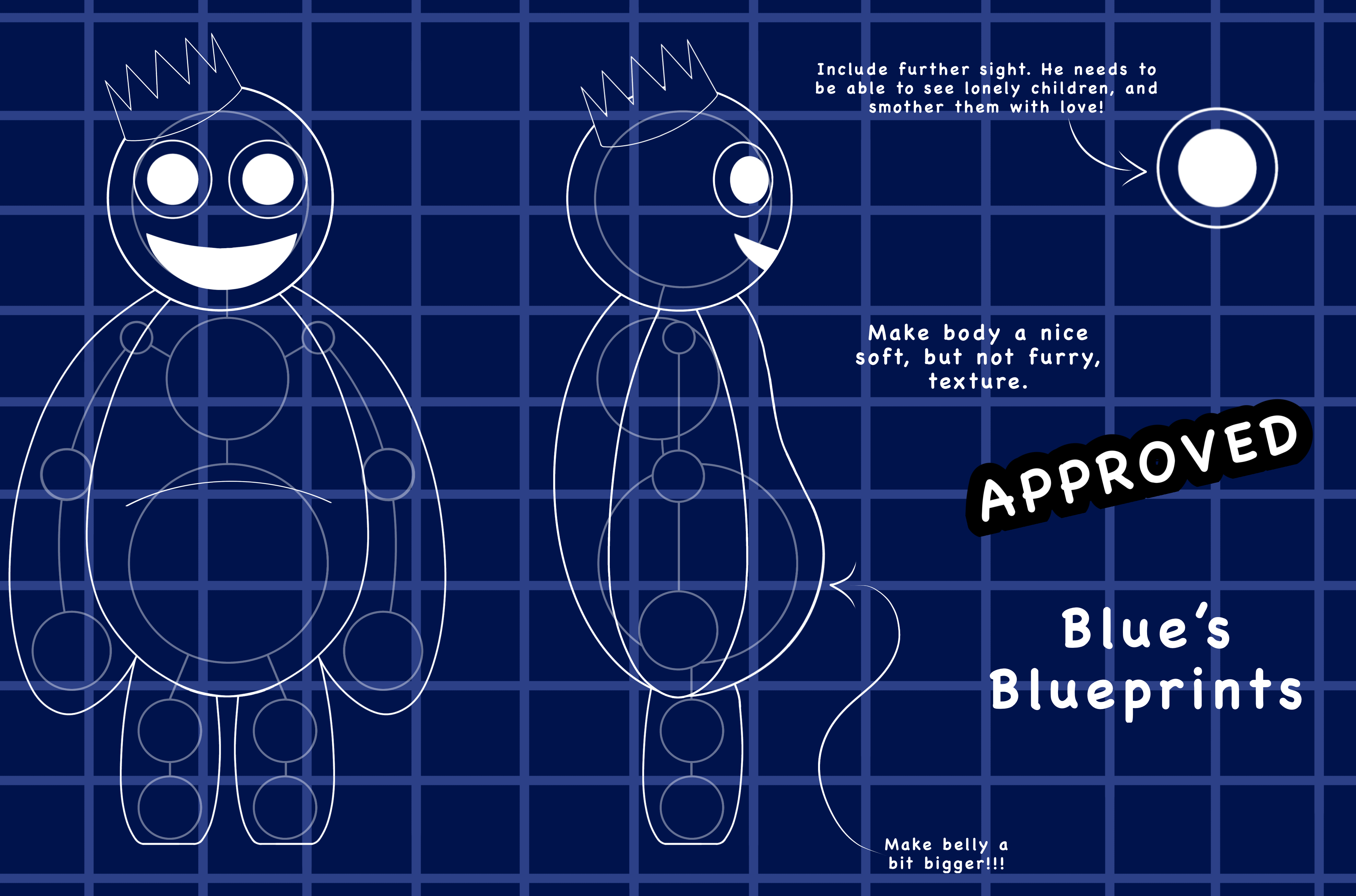 Blue blueprints - ibisPaint
