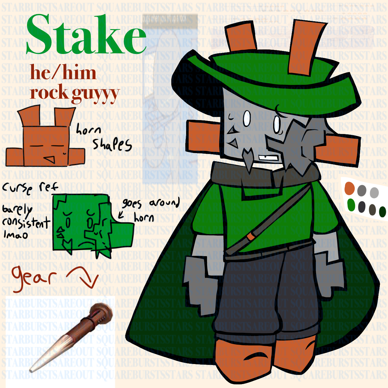 updated a ref for my phighting oc - ibisPaint