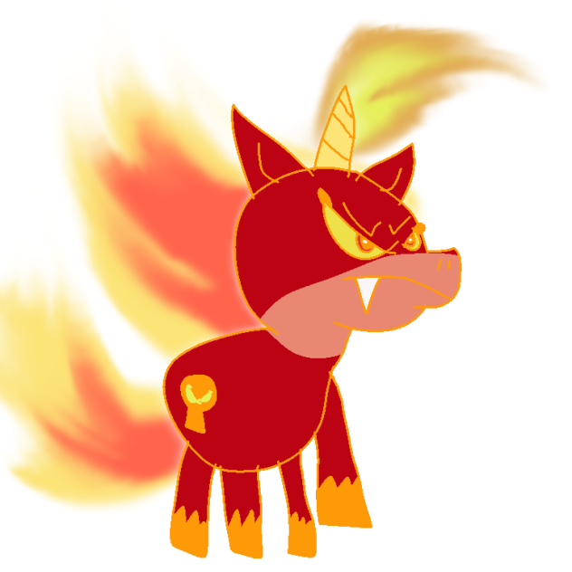 New version of angry unit Kitty - ibisPaint