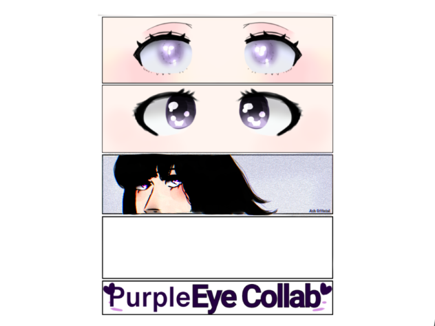 Purple eye collab - ibisPaint
