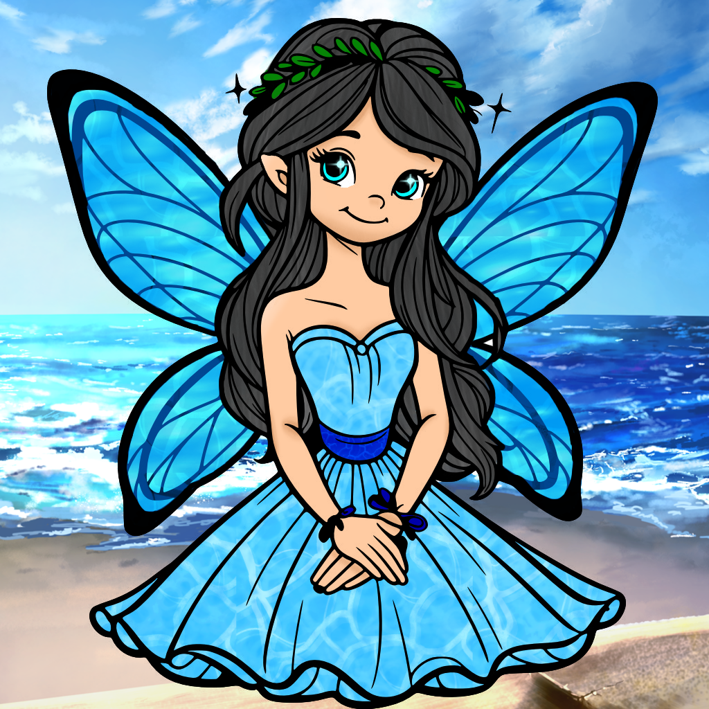 water fairy - ibisPaint