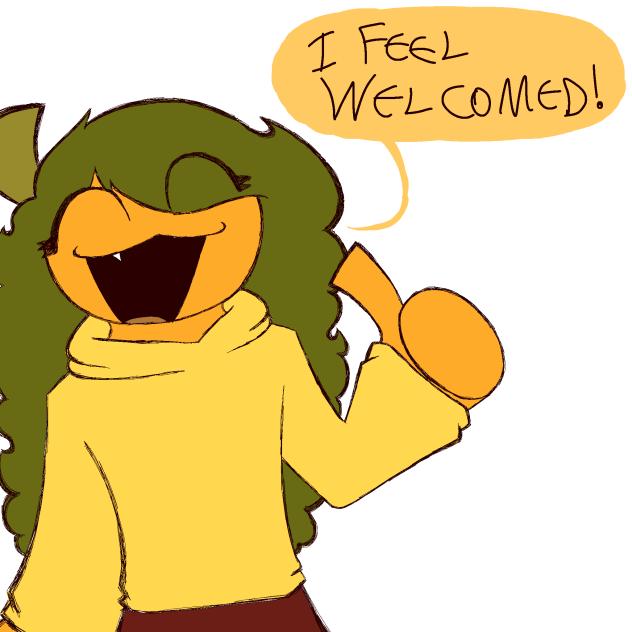 I feel welcomed - ibisPaint