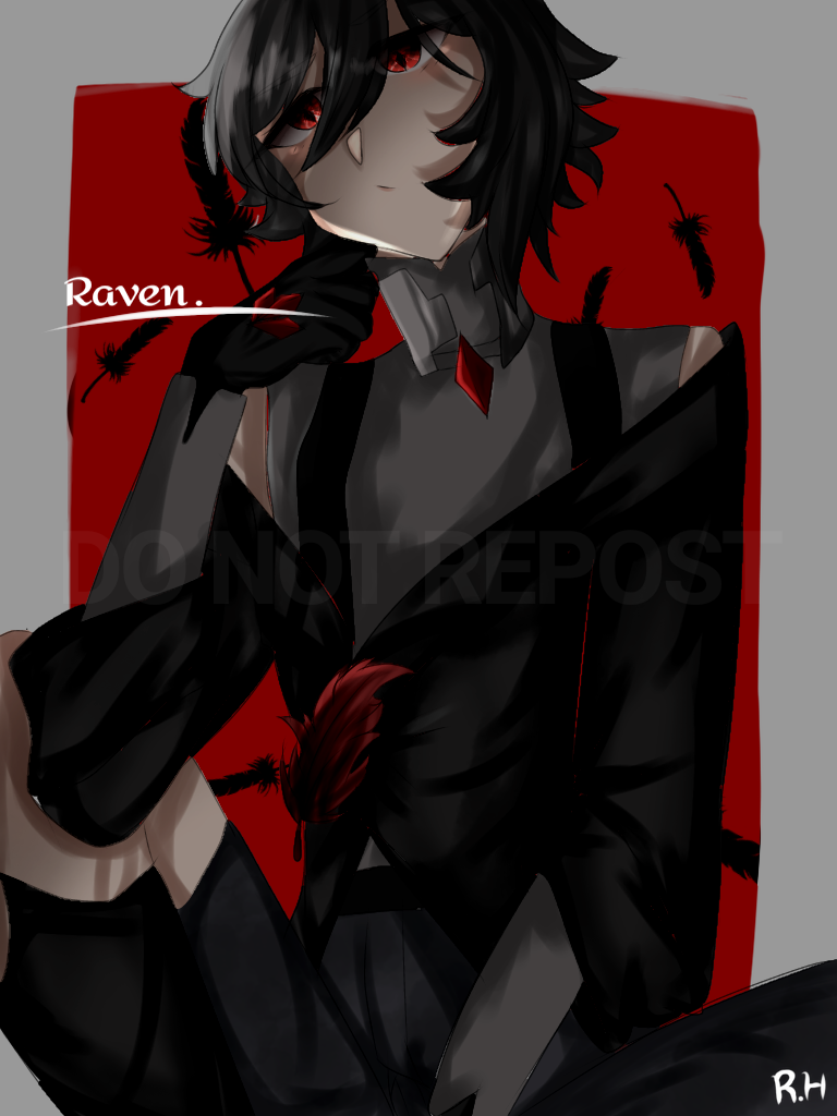 Raven [Oc] - ibisPaint