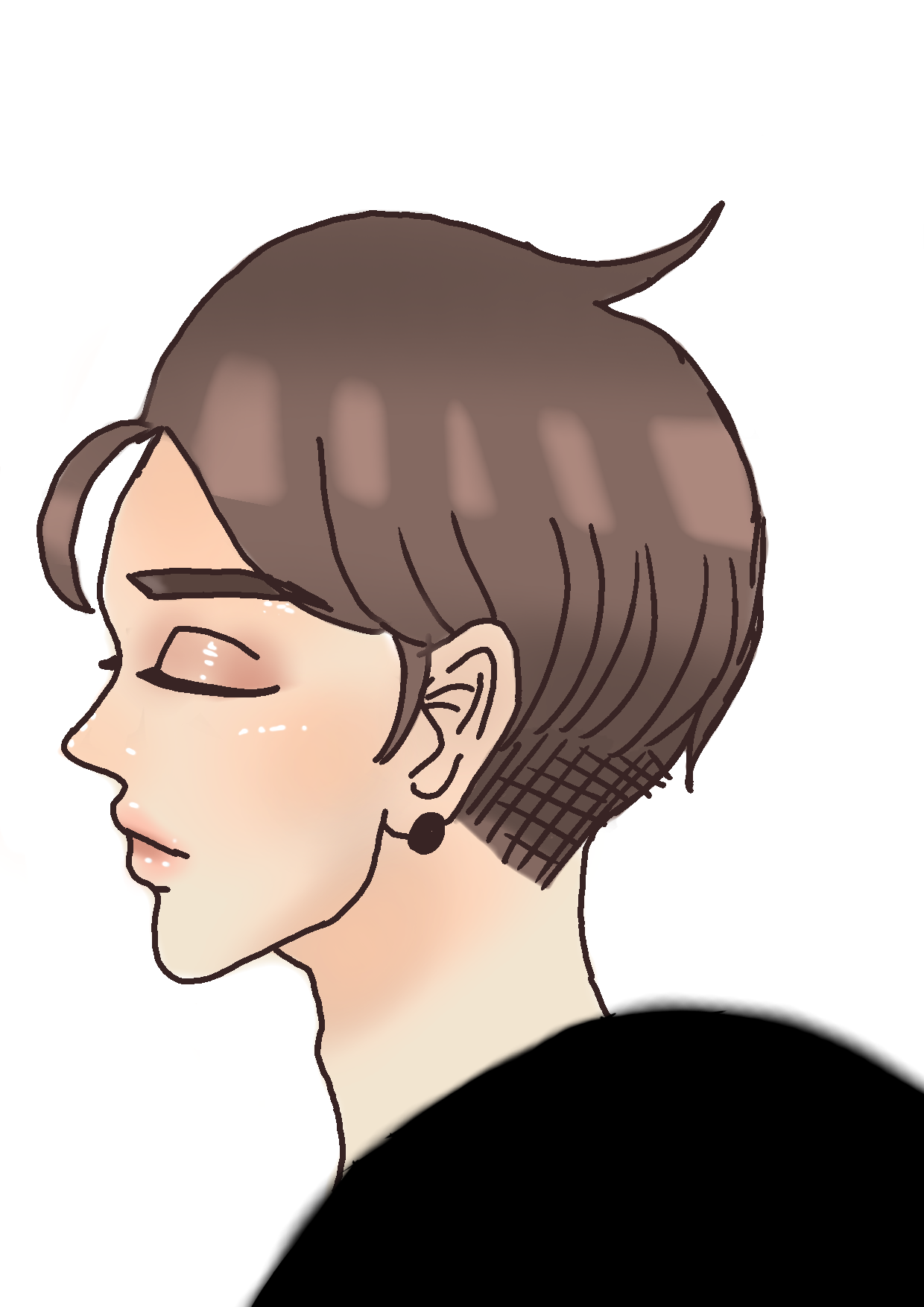 sideview boy - ibisPaint