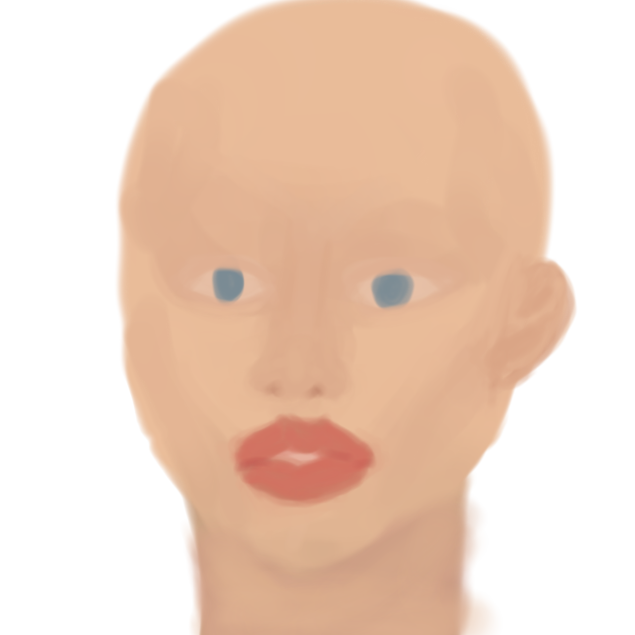 It’s giving bald - ibisPaint