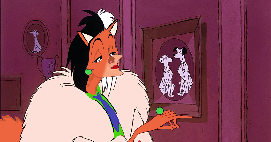 Nick (zootopia) as Cruella - ibisPaint