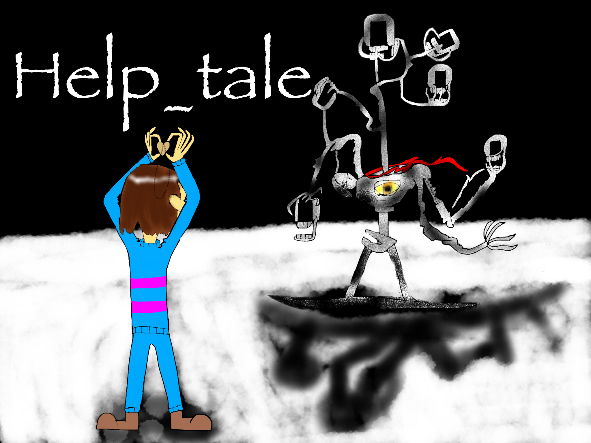 Help_tale Fr_sk & Papalgamate - ibisPaint