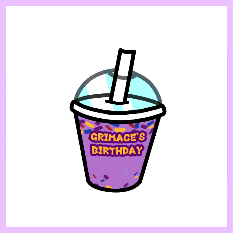 Grimace shake - ibisPaint