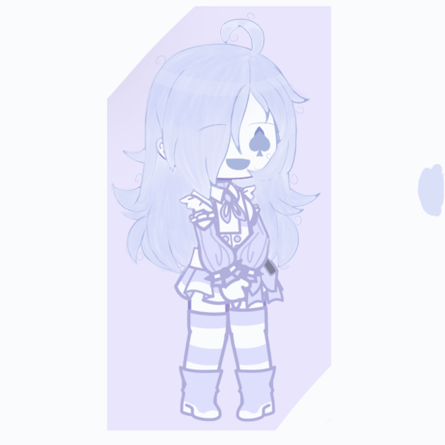 Day 1 of editing my Gacha characters - ibisPaint