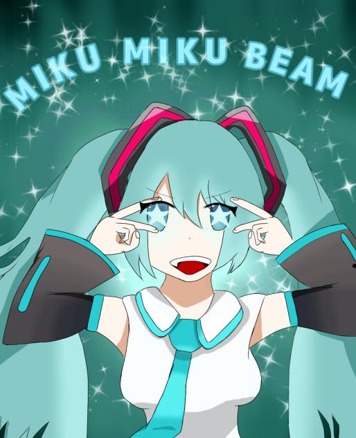 Miku Miku Beam - ibisPaint