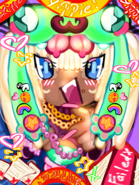 Frog hat - ibisPaint