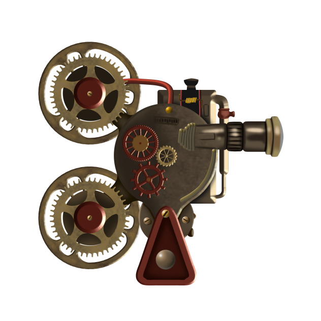 Steampunk Projector - ibisPaint