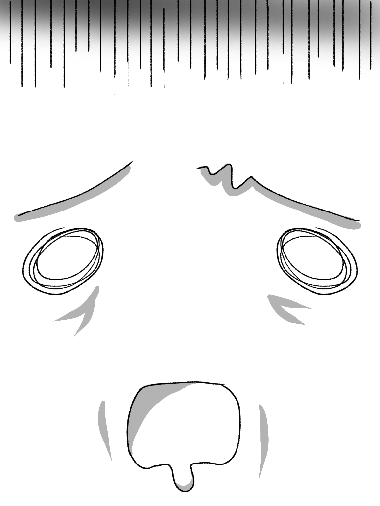 just some weird face - ibisPaint