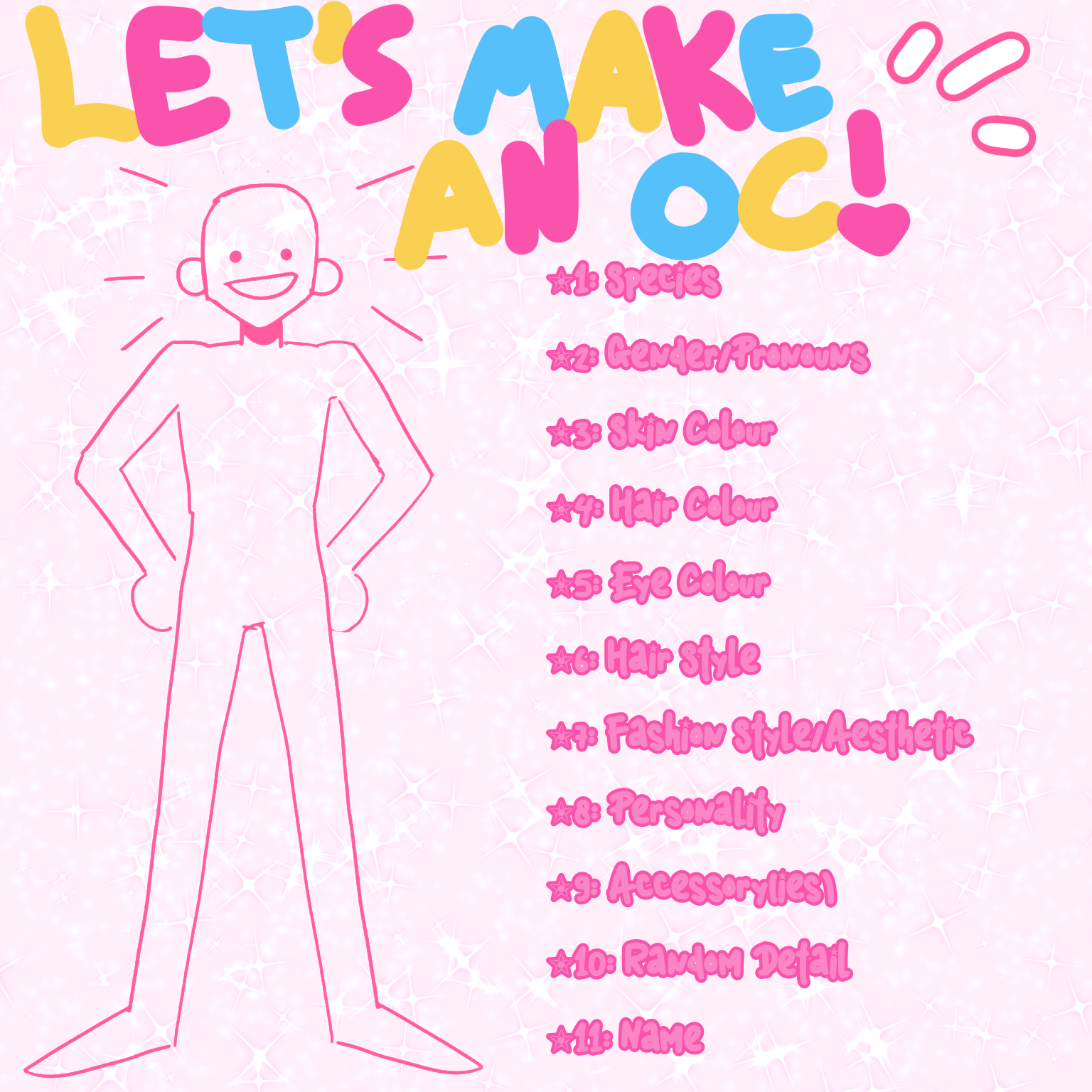 ~ Let's Make An OC ~ - ibisPaint