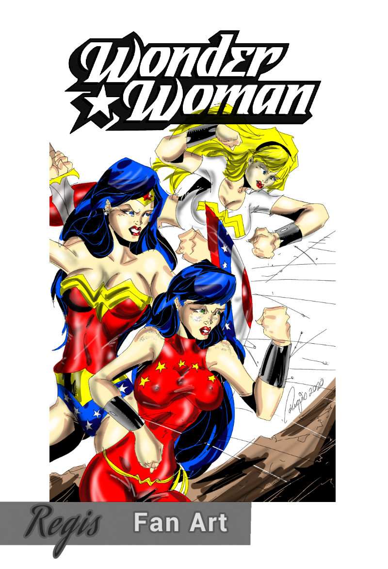 721 Wonder Woman - ibisPaint