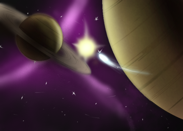 solar system - ibisPaint