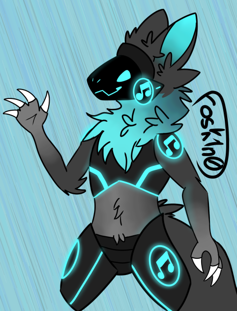 Ac0ustiX full body - ibisPaint