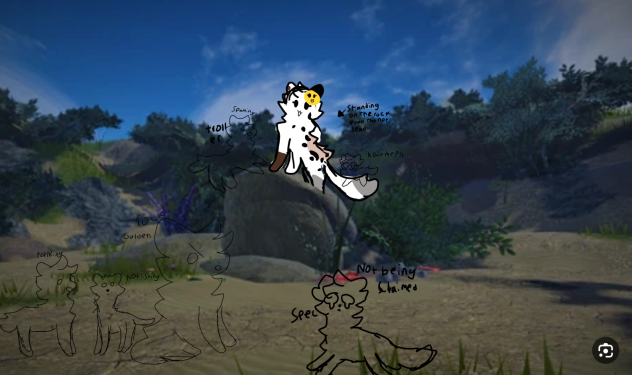 In wind clan camp Collab WCUE - ibisPaint