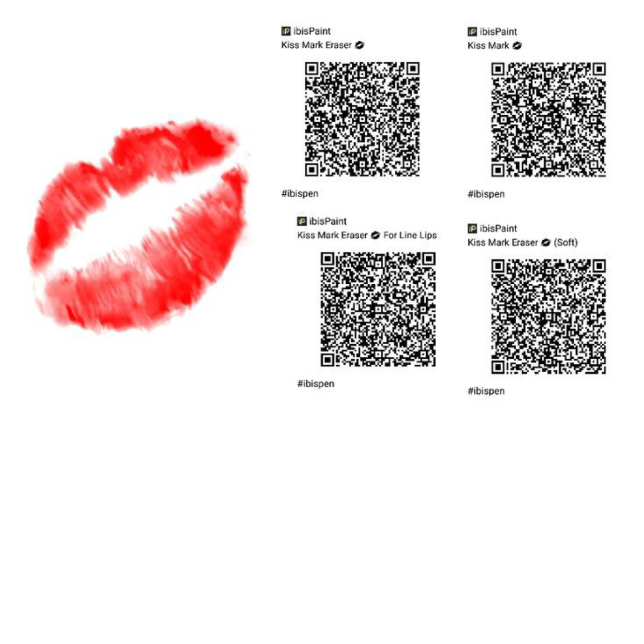 kiss brush - ibisPaint