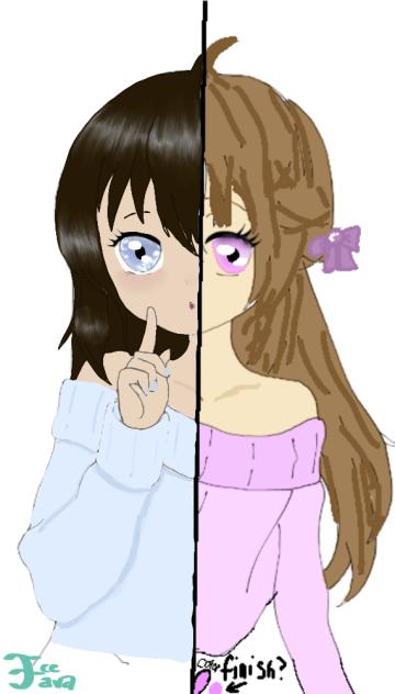 collab gurl with kyoot sweater - ibisPaint