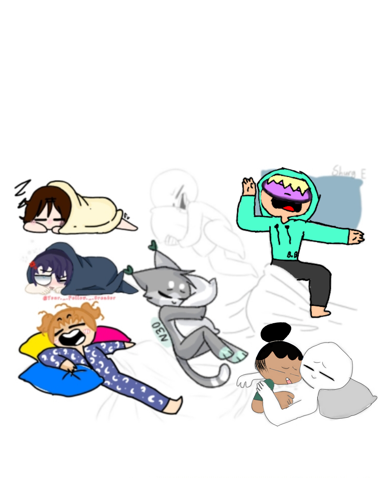 Sleep collab - ibisPaint