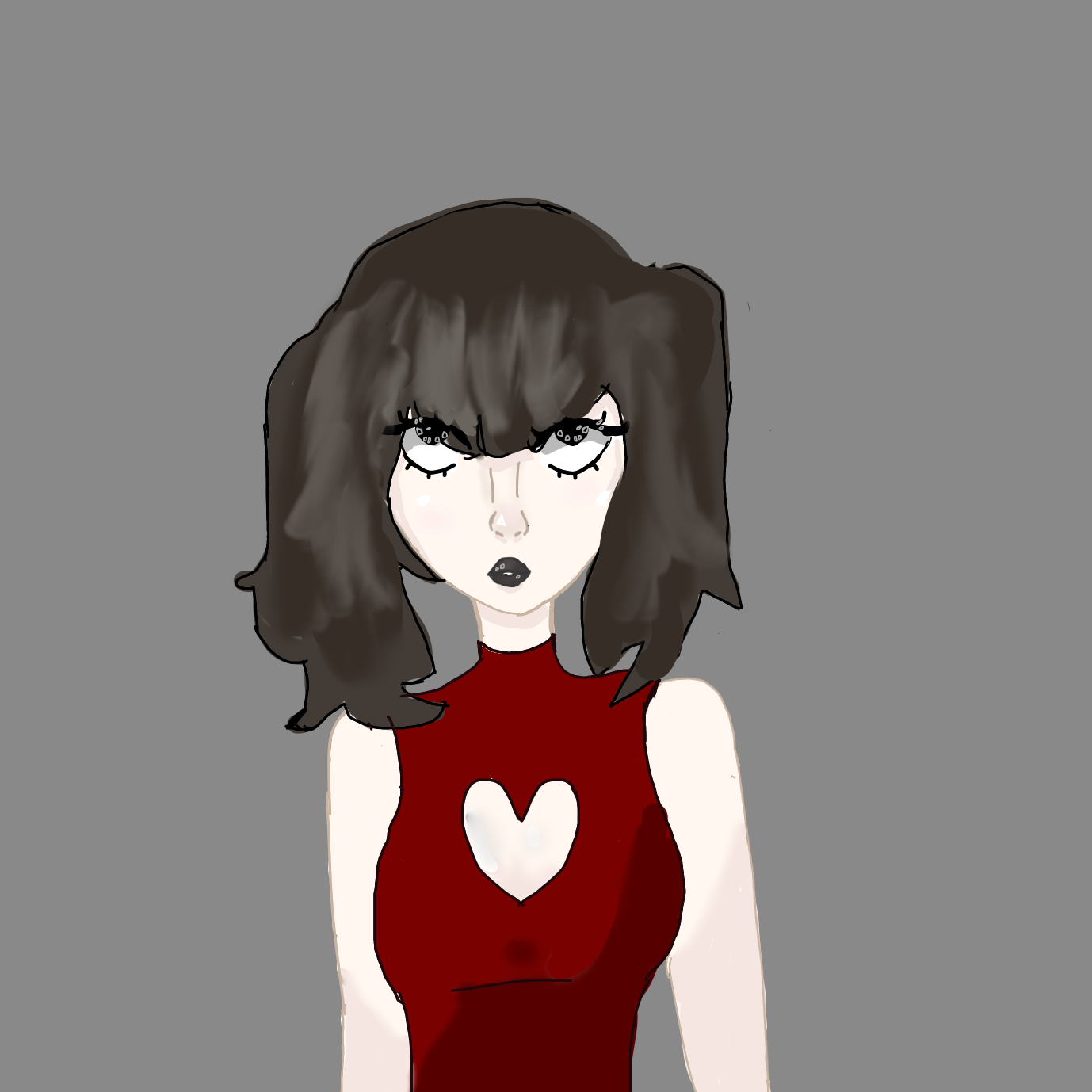 Emo(ish) girl - ibisPaint