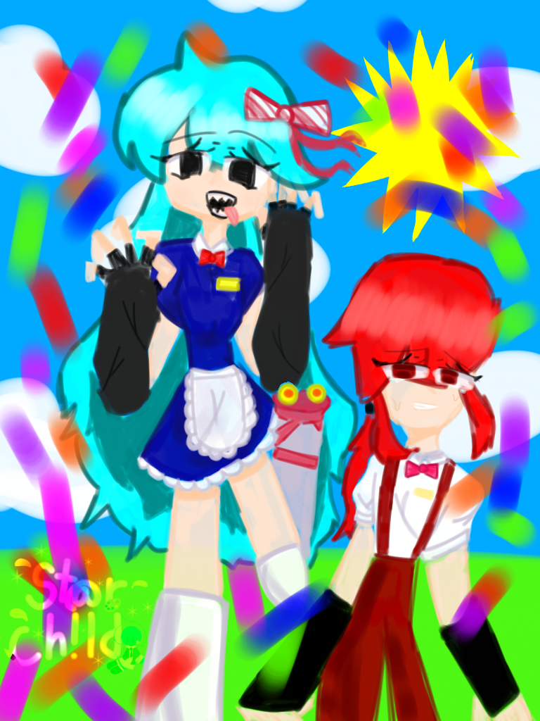 my oc's as mesmerizer characters 🤯 - ibisPaint