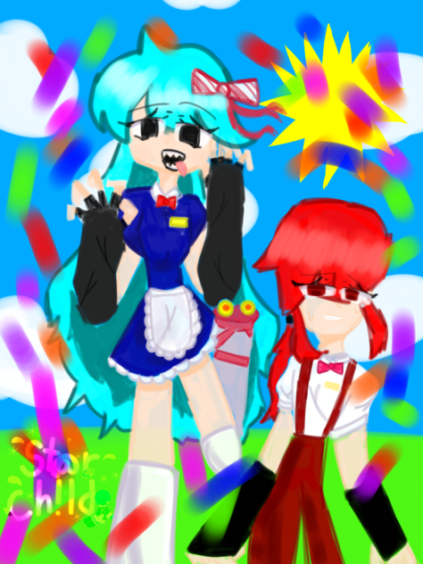 my oc's as mesmerizer characters 🤯 - ibisPaint