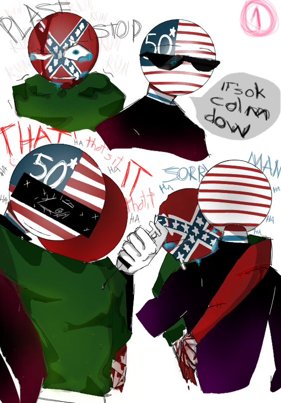 countryhuman USA - ibisPaint