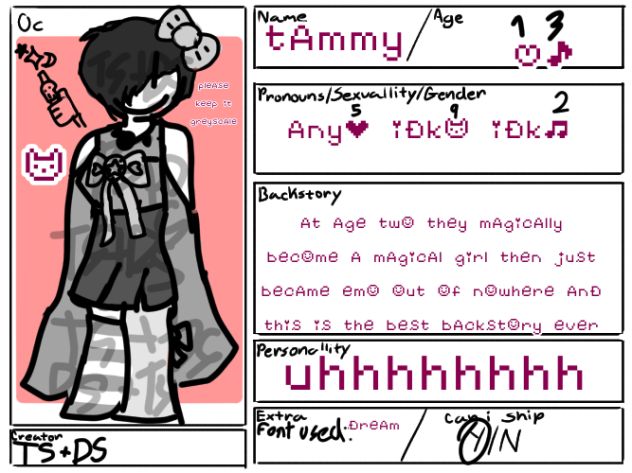 tammy the emo magical girl - ibisPaint