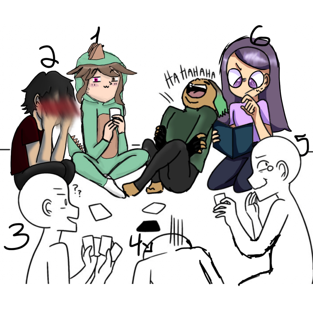 Card game collab! - ibisPaint