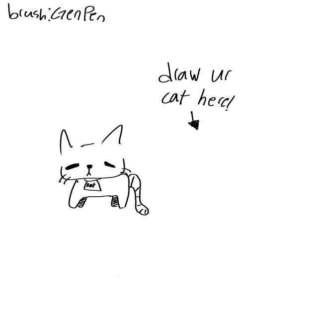 Draw Your Cat! (their gon be buddies) - ibisPaint