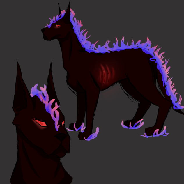 Hell Hound - ibisPaint
