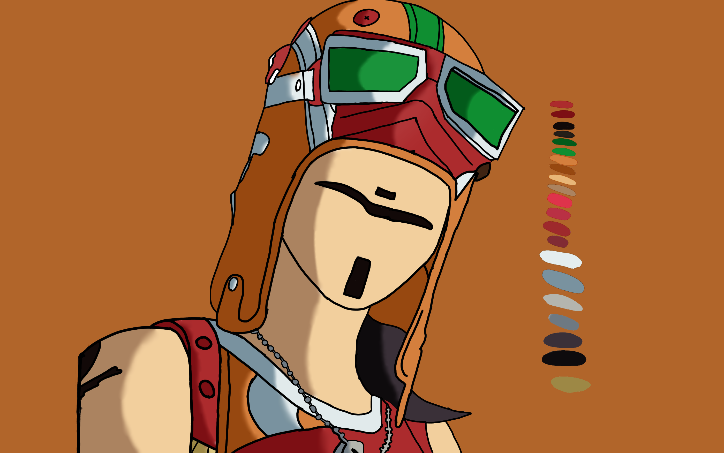 gingerbread Raider - ibisPaint
