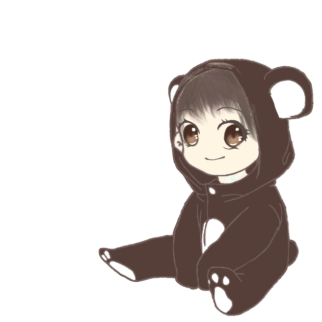 Cute Bear Boy - ibisPaint