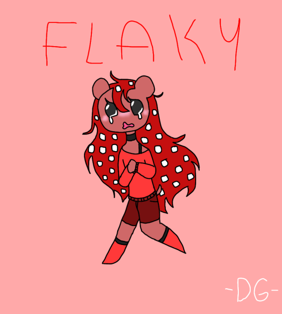 Flaky HTF (wrong hand challange) - ibisPaint