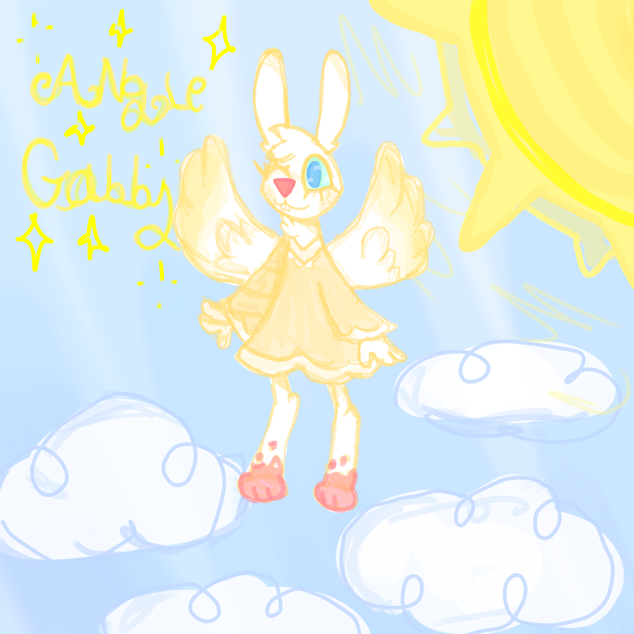 Angel hare fanart - ibisPaint