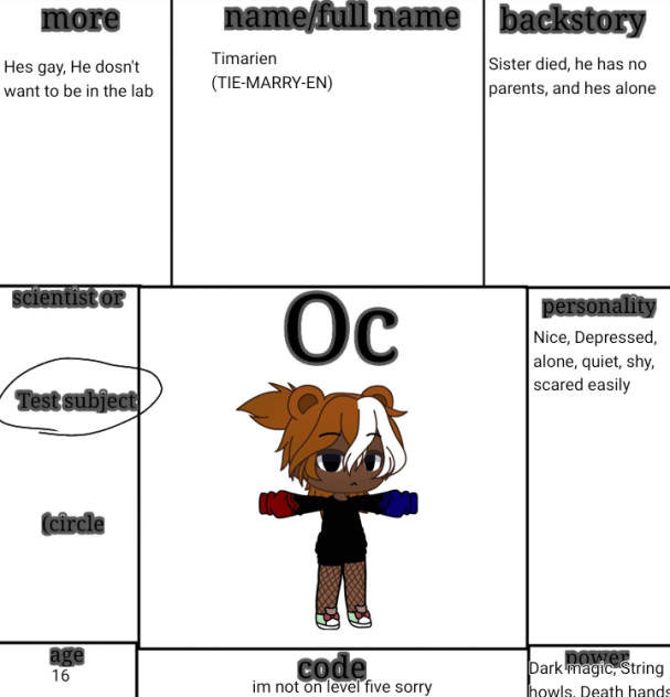 Info sheet + Oc - ibisPaint